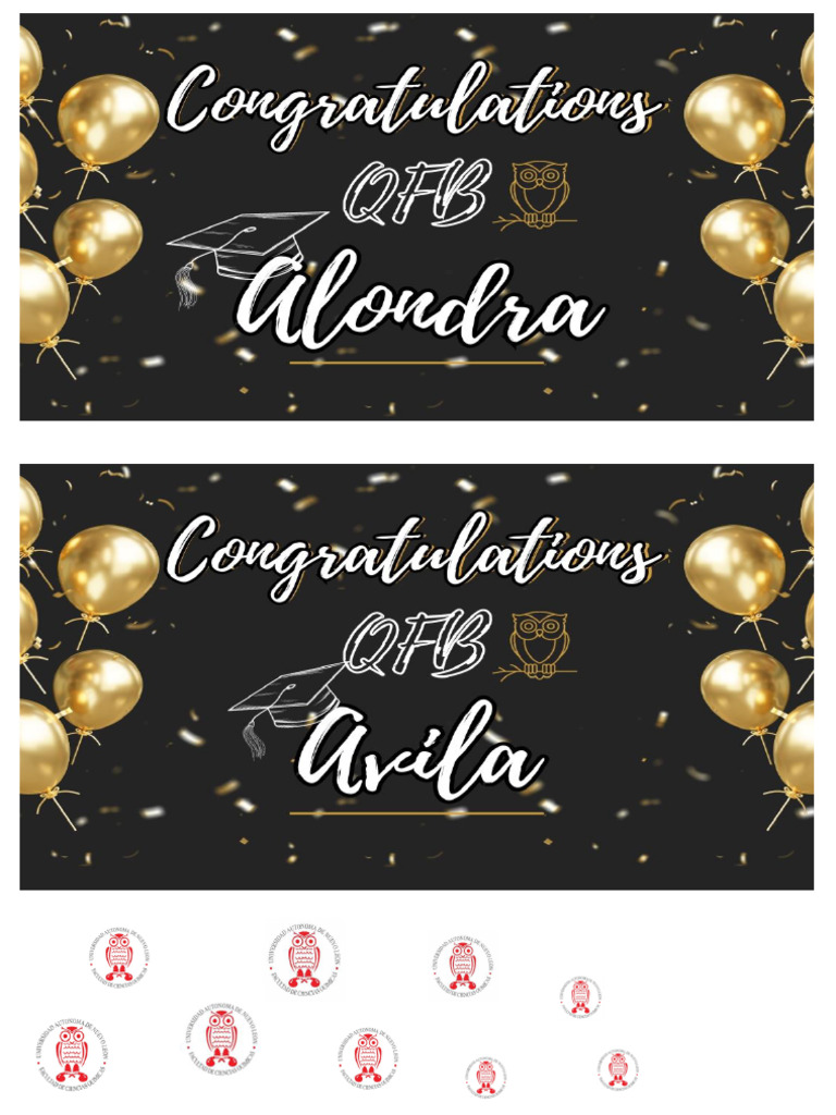 Tabloide Graduación | PDF