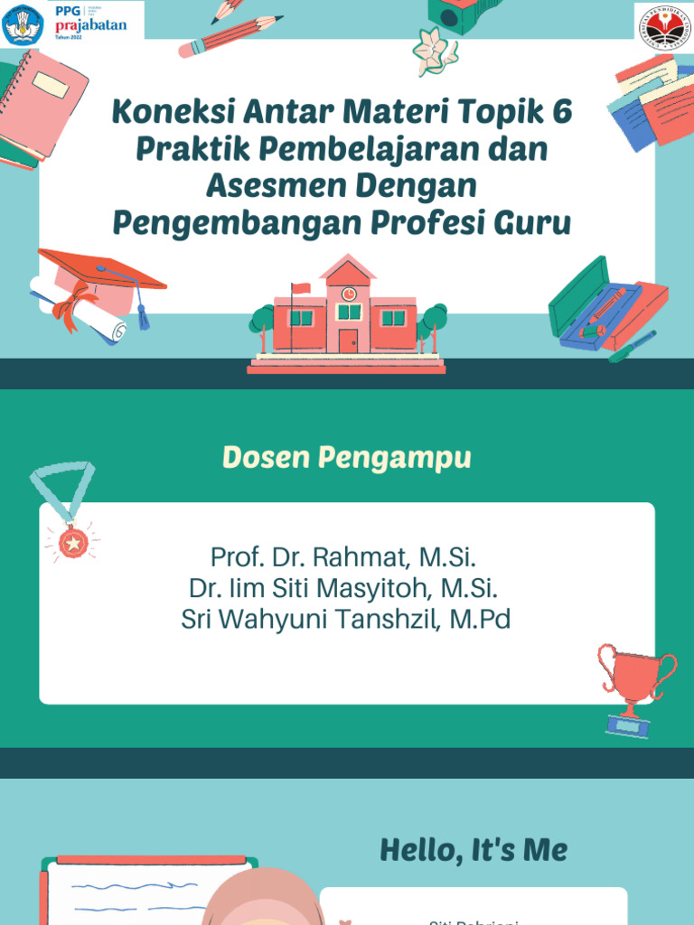 Koneksi Antar Materi T6 Asesmen Siti Pebriani - Fix | PDF