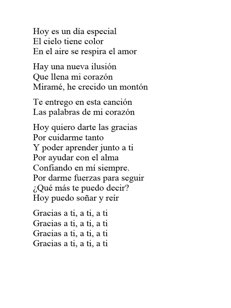 Letra Cancion Graduacion | PDF