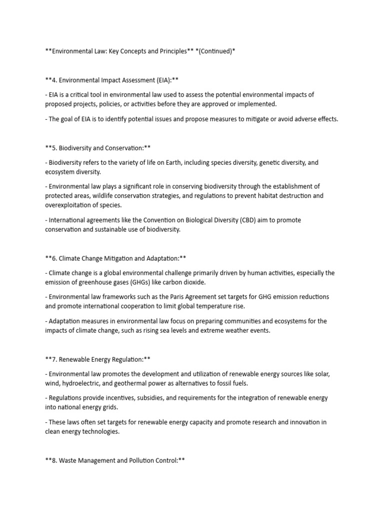 Environmental Law Week 5.5 | PDF | Environmental Law | Climate Change