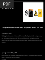 Contoh Kejadian Near Miss K3 | PDF