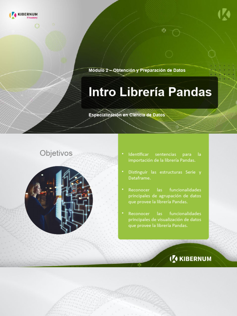 01 - Intro Librería Pandas | PDF | Información | Programación de computadoras