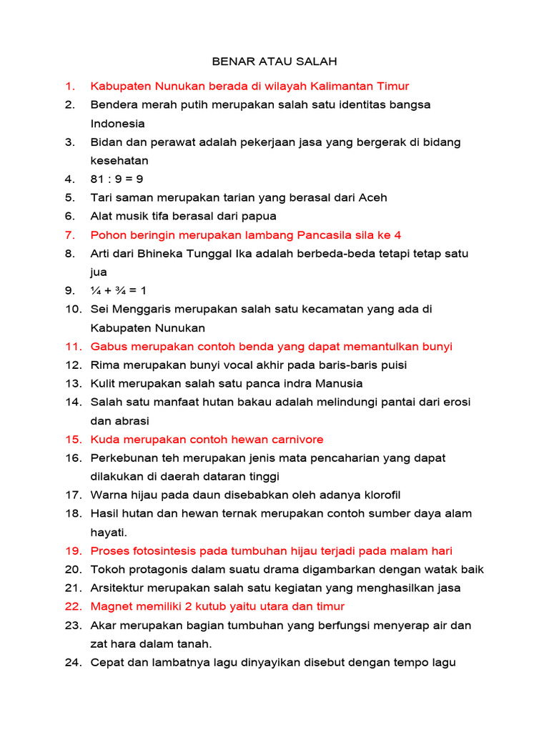Soal Rangking 1 KLS 5 | PDF | Griya & Taman | Sains & Matematika