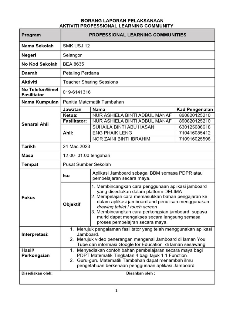 Laporan PLC 1 | PDF | Karier & Perkembangan