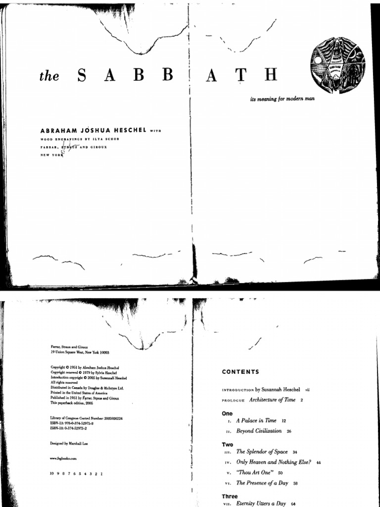 Heschel | PDF | Shabbat