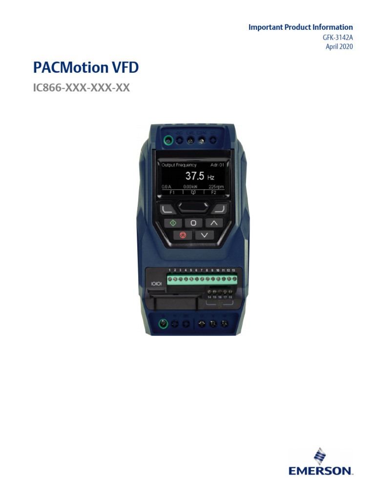 PACMotion VFD Product Infomation | PDF | Electrical Engineering ...