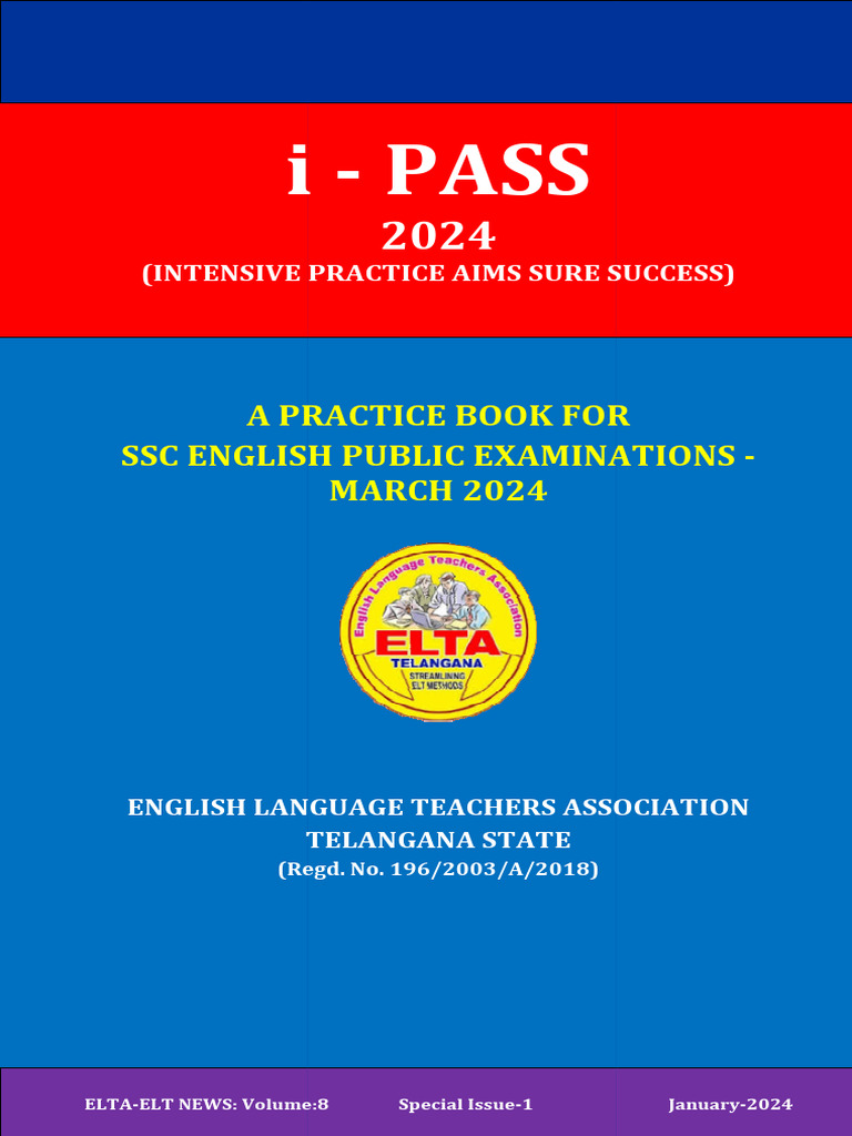 i-PASS 2024: SSC English Practice Workbook | PDF | Language Arts ...