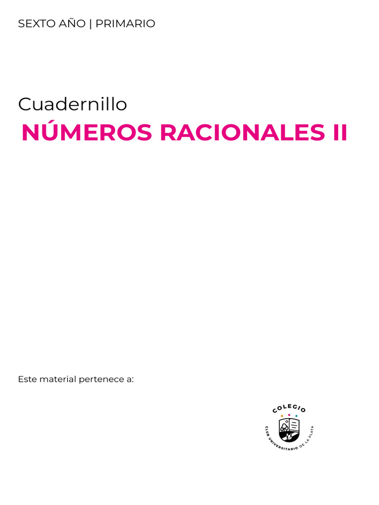 6to Racionales II y Geometría - 1722261751949 | PDF | Triángulo | Ángulo