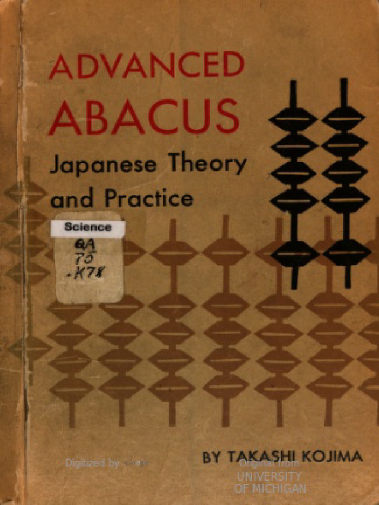 Advanced Abacus - Japanese Theory and Practice (Original) | PDF