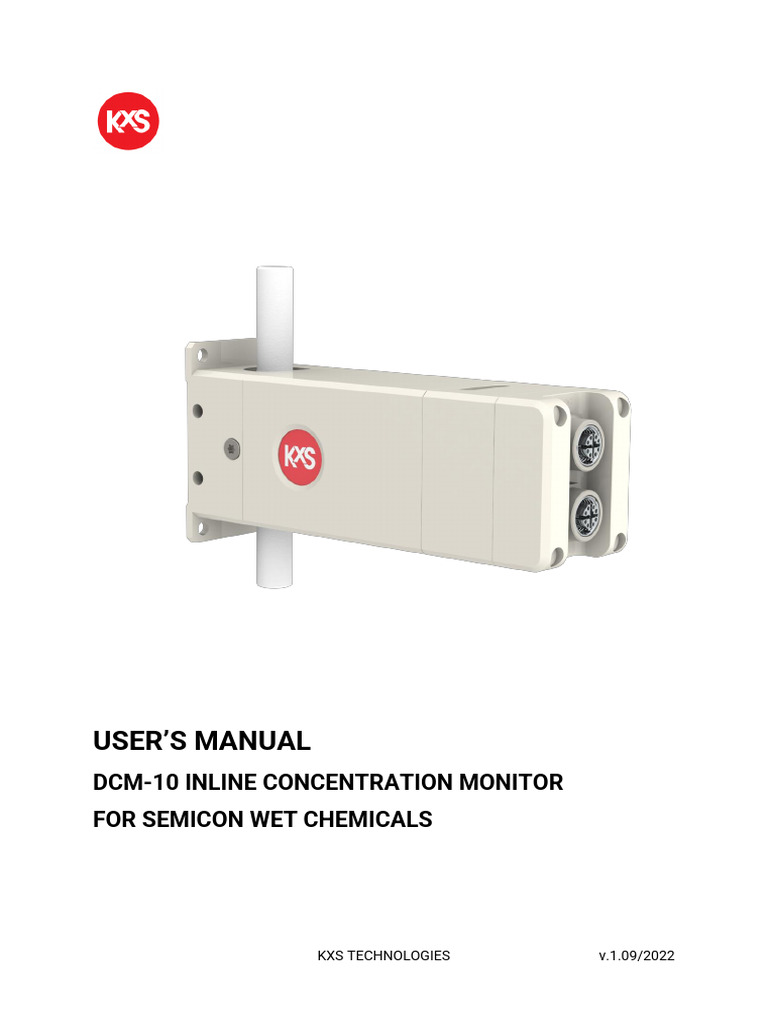 KXS Technologies DCM-10 Users Manual v1!09!22 | PDF | Ip Address | Wireless Lan
