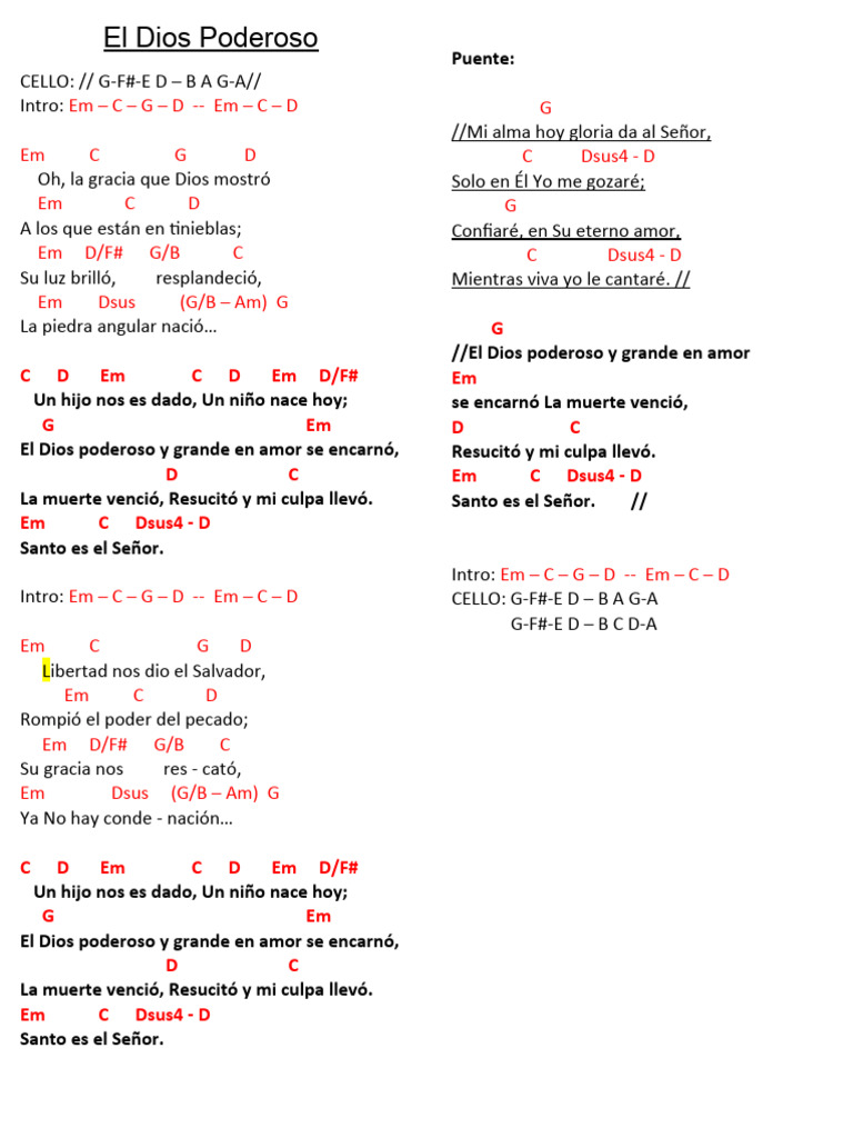 El Dios Poderoso | PDF