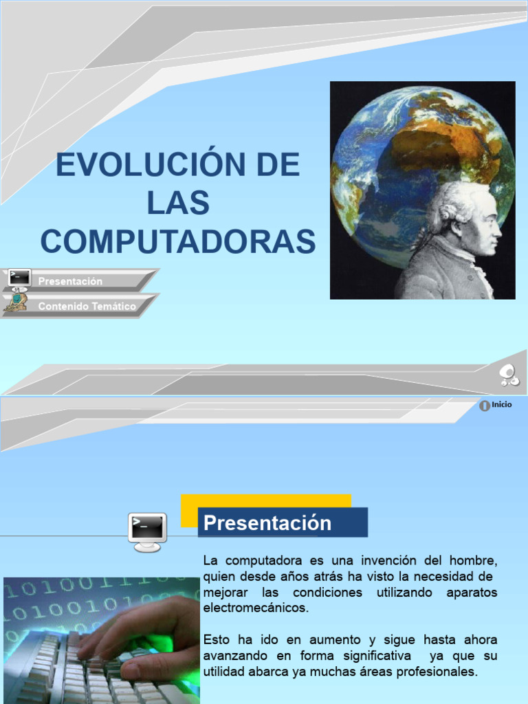Evolucion de Las Computadoras | PDF | Circuito integrado | Microprocesador