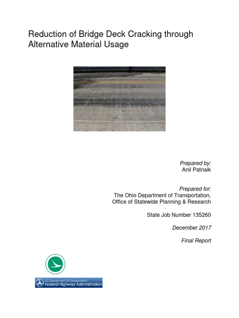 final-report-structural-slab-cracking-patnaik | PDF | Concrete | Corrosion