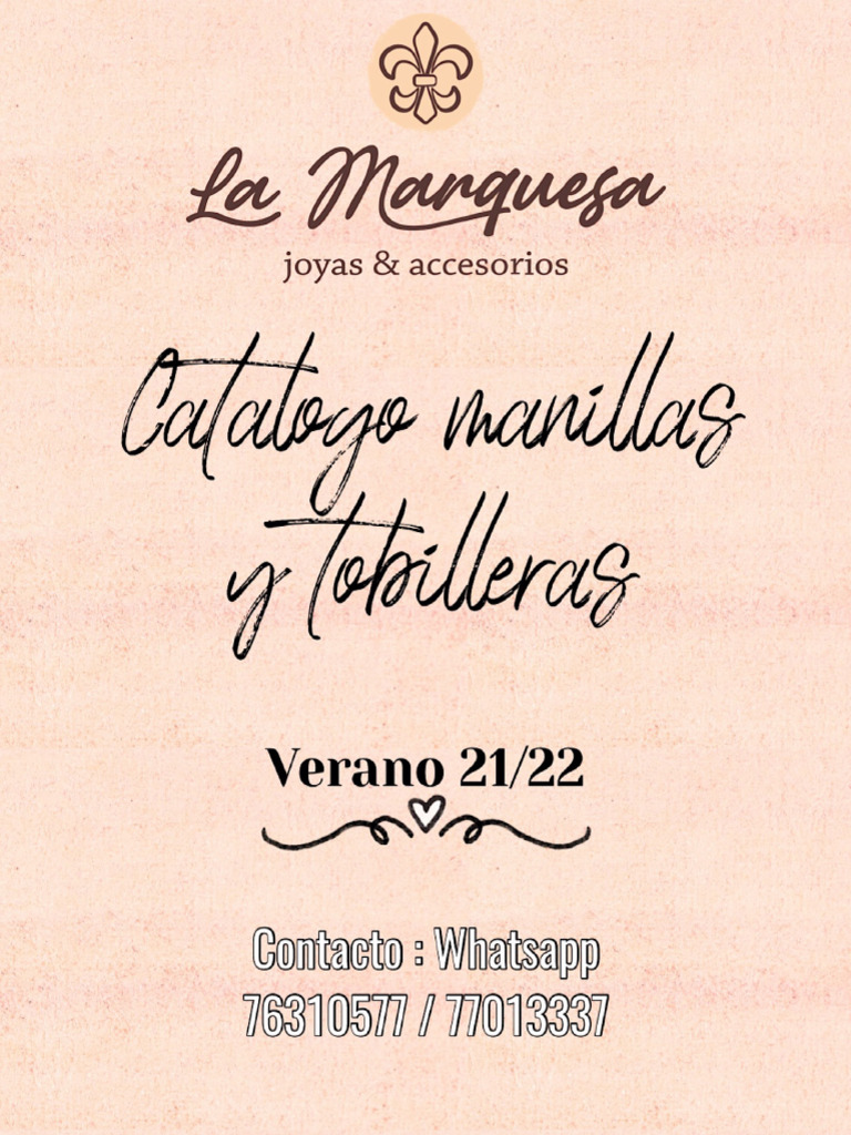 Manillas Tobilleras | PDF