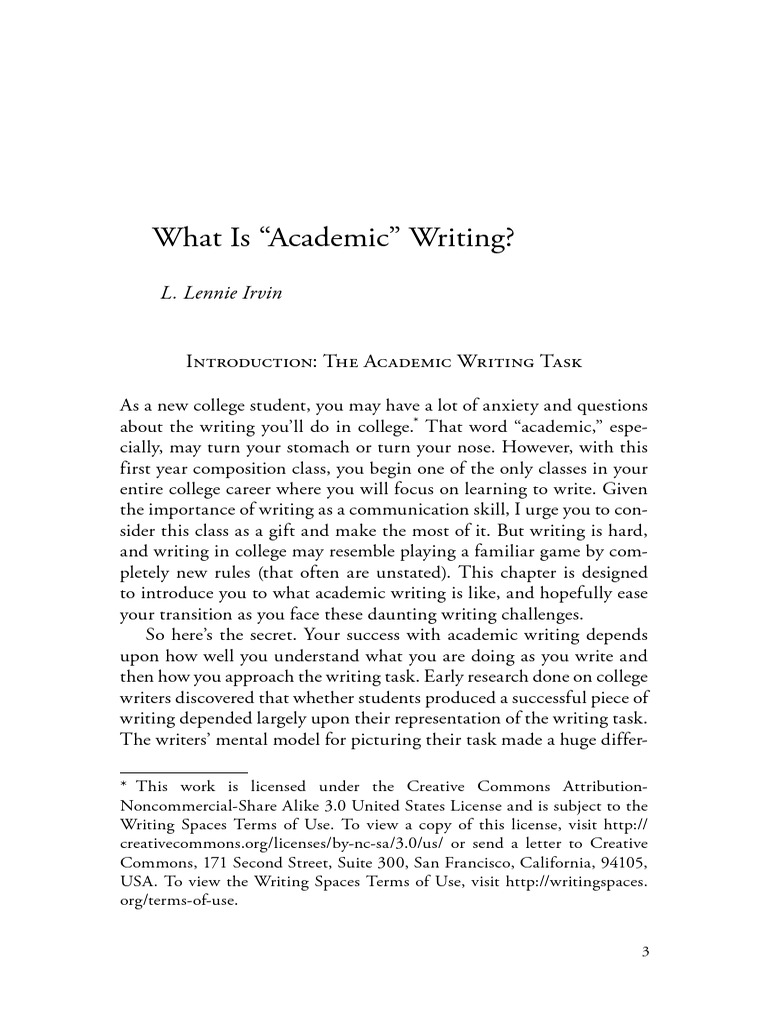 Academic Write | PDF | Essays | Analysis