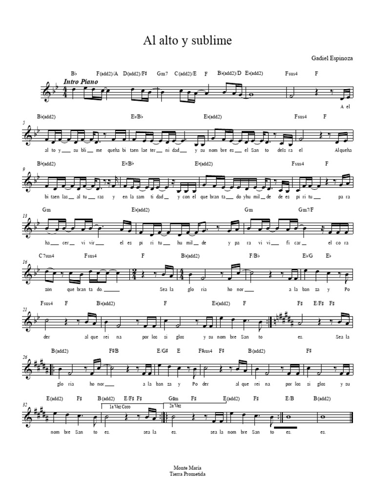 A El Alto y Sublime | PDF