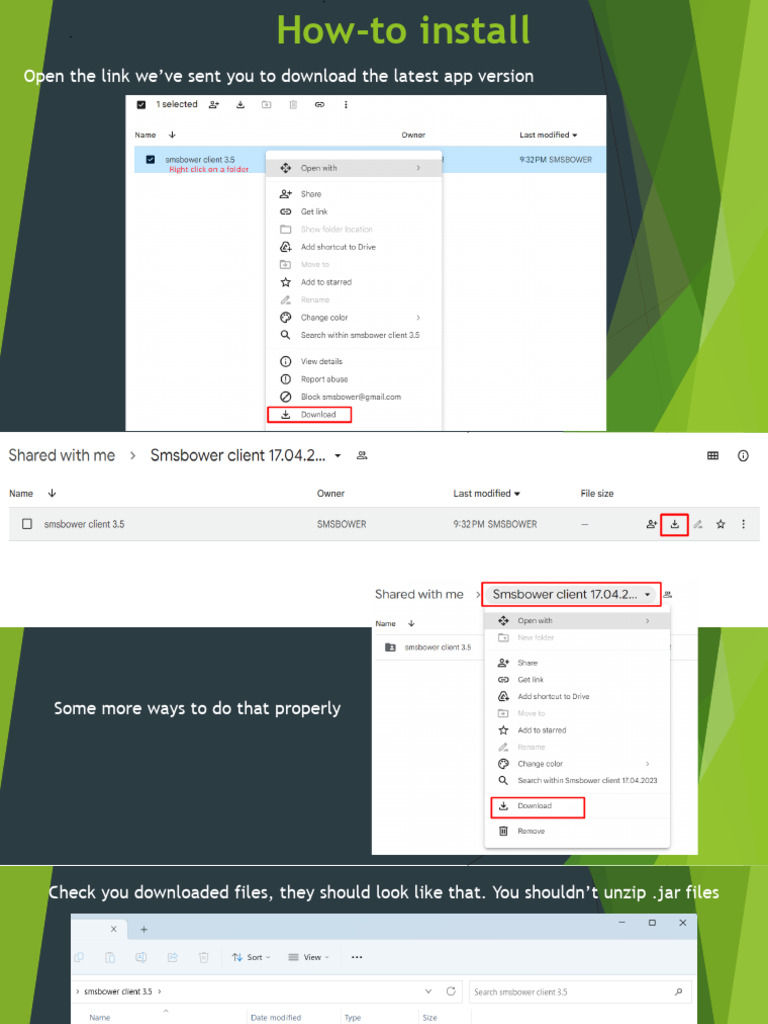 Instructions For Software | PDF