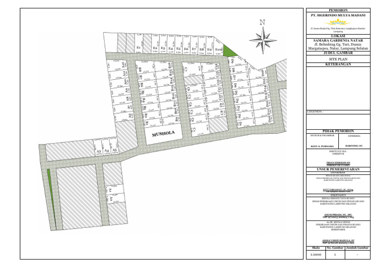 Site Plan Samara Gardenia Natar | PDF