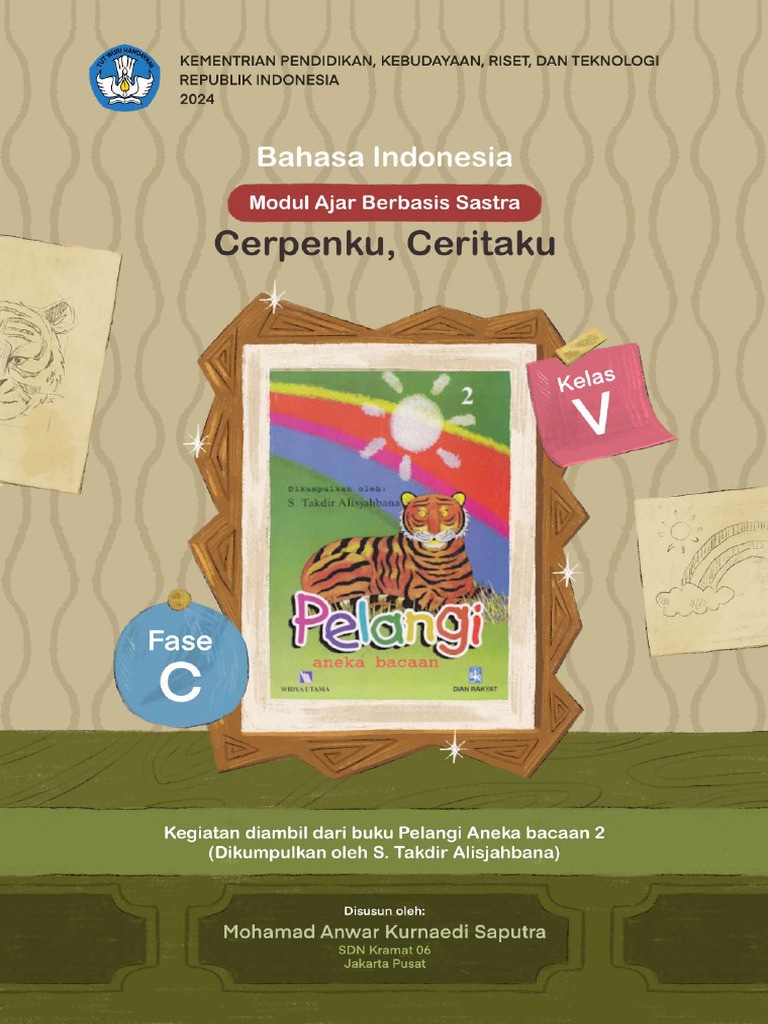 Modul Ajar Bahasa Indonesia - Cerpenku, Ceritaku - Fase C | PDF