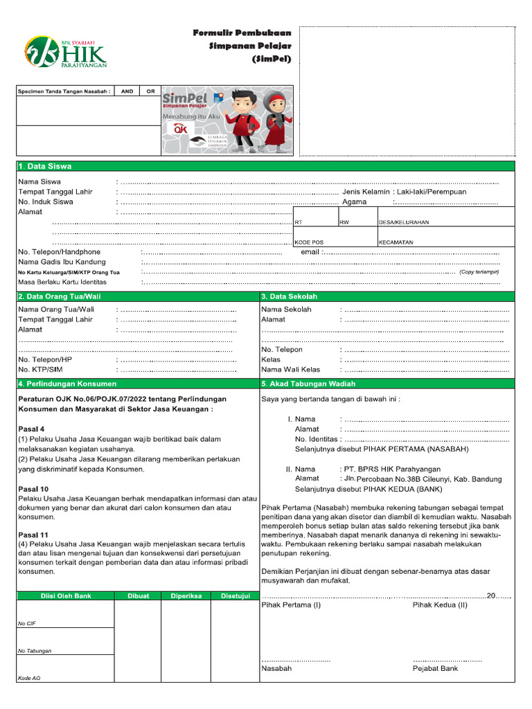 Formulir Simple Edit Pdf