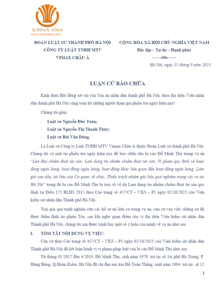 Luan Cu Bao Chua - Do Minh Thu | PDF