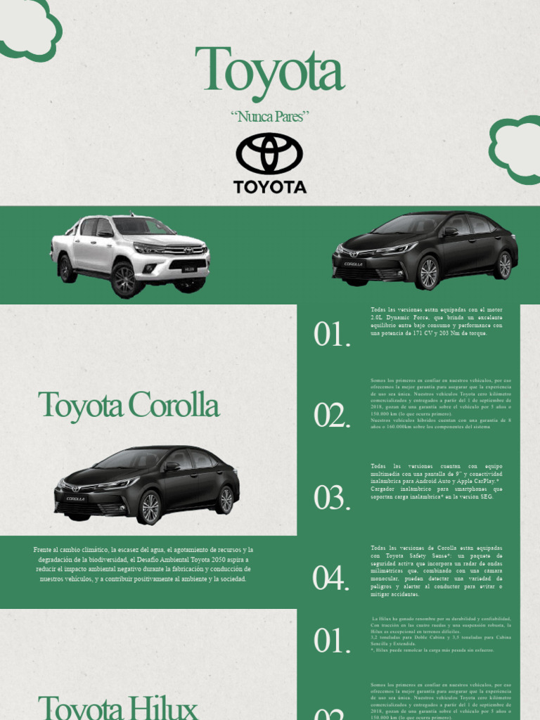 Autos | PDF | Coche | Toyota