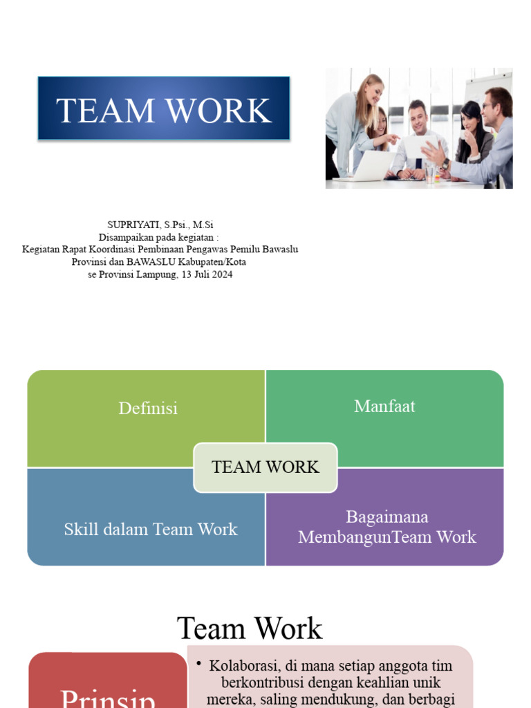 Materi Team Work | PDF