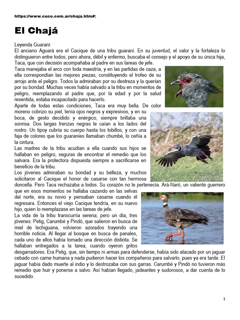 Leyenda Del Chaja | PDF | Libros para adolescentes
