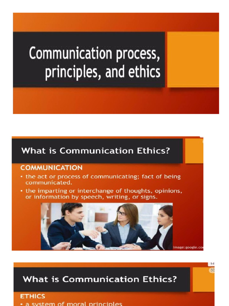 Topic 1 Ethics Processes | PDF