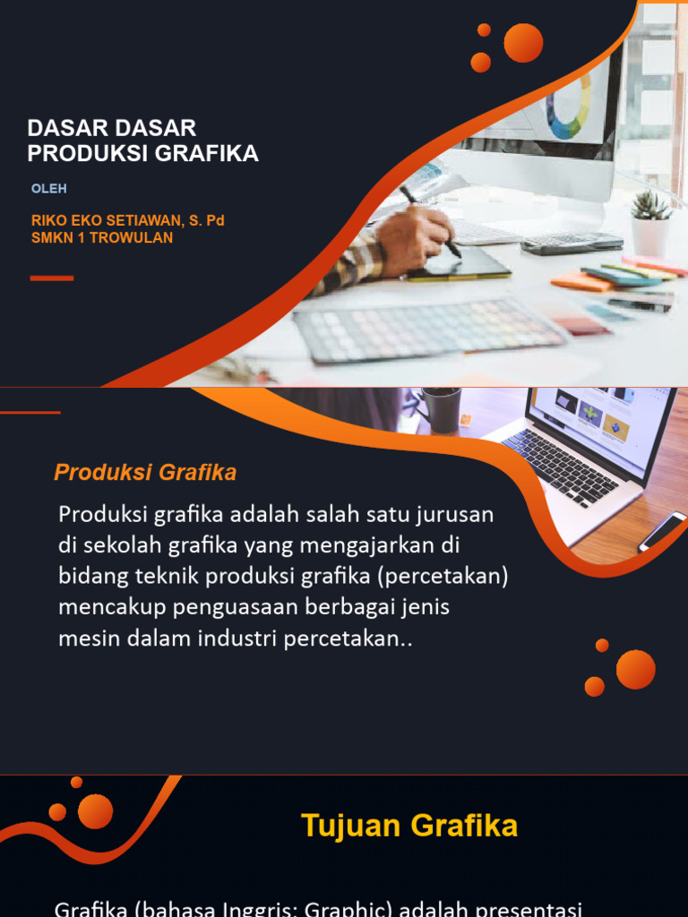 Dasar Dasar Produksi Grafika Riko | PDF | Griya & Taman | Komputer