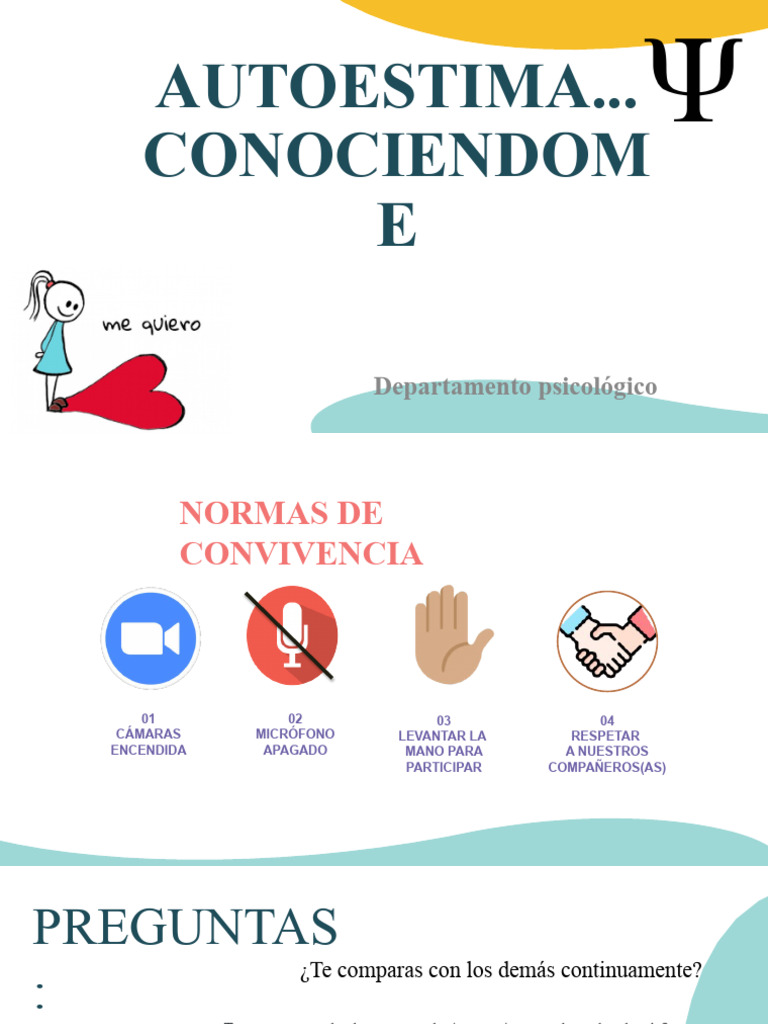 1 Taller Autoestima | PDF | Autoestima | Comportamiento