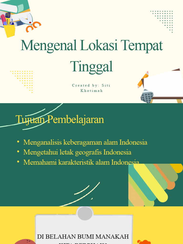 Mengenal Lokasi Tempat Tinggal | PDF | Perjalanan