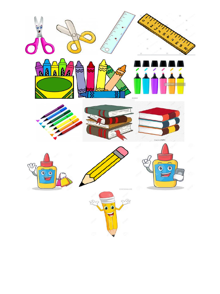 Imagenes Útiles Escolares | PDF
