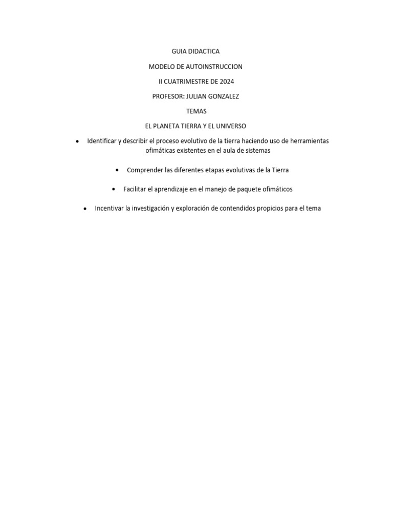 Guia de Informatica | PDF | Tierra | Dom