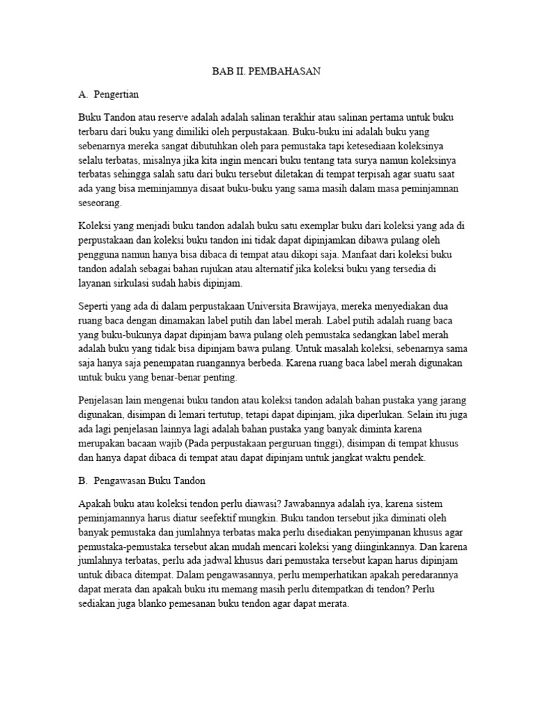 BAB II Preservasi Dan Konservasi | PDF