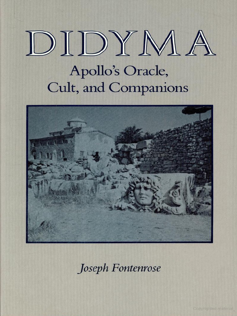 Didyma Apollo | PDF