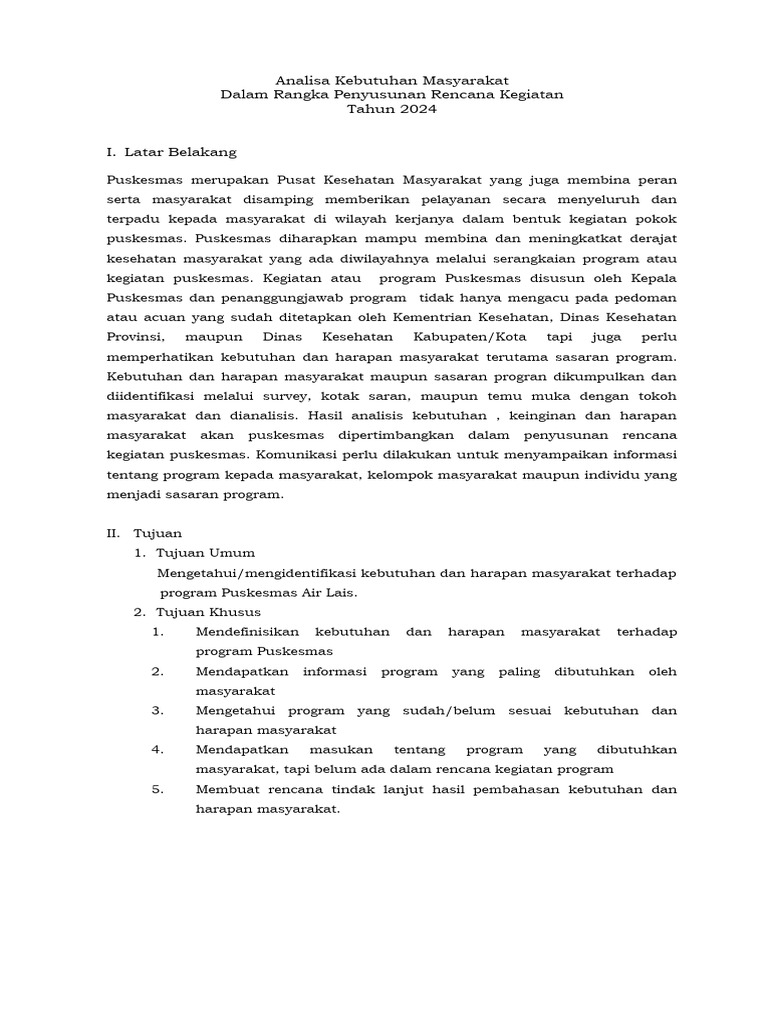 RUK Tahun 2024 | PDF