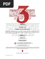 Stranger Things Transcript 105 Chapter Five The Flea and The Acrobat | PDF