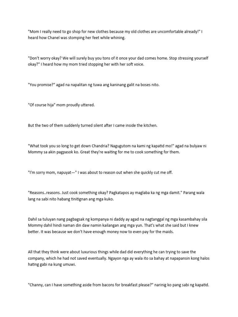 No One Else Chapter 1 | PDF