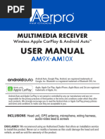 Podofo Car Stereo User Guide | PDF | Android (Operating System) | Bluetooth