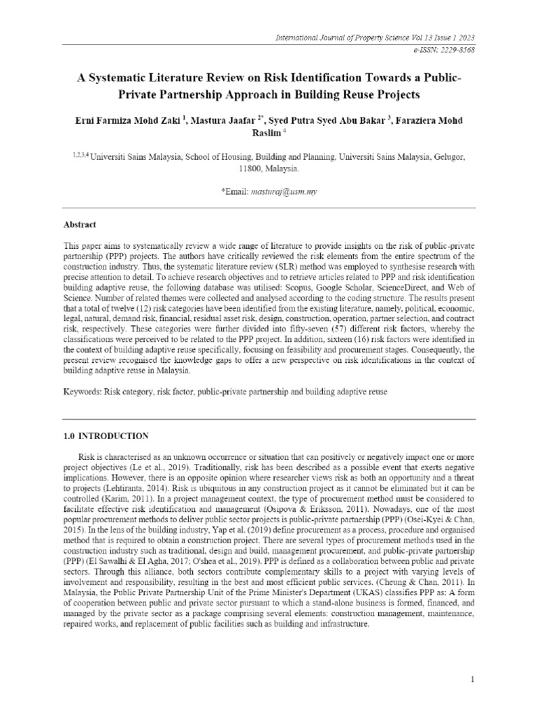 View of A SYSTEMATIC LITERATURE REVIEW .. | PDF