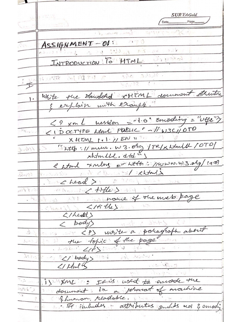 Web Programming Assignment 1 Bharath Kumar R | PDF