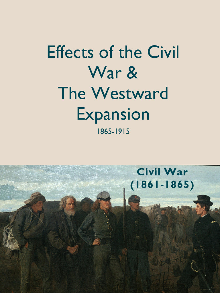 Civil War Westward Expansion HC | PDF | Frontier | American Civil War