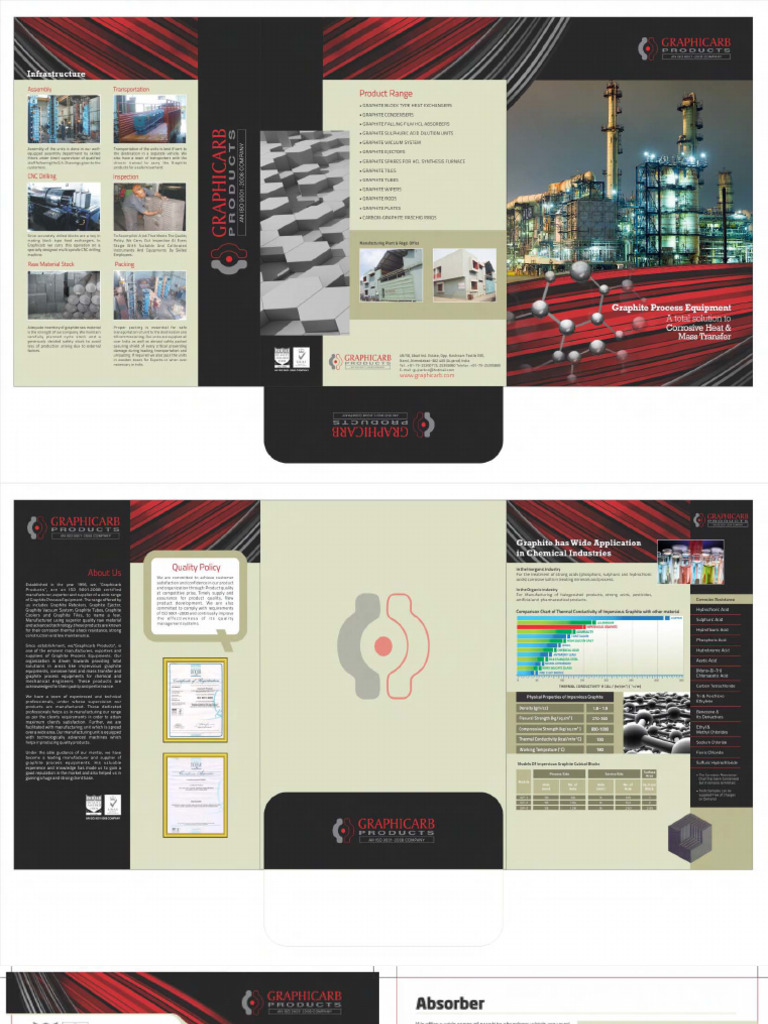 Graphicarb Graphite He Catalog | PDF