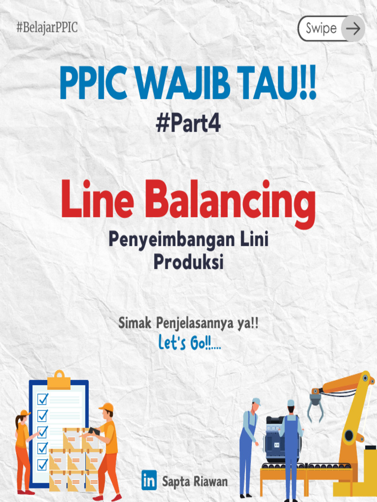 Materi - Line Balancing | PDF | Komputer | Teknologi & Rekayasa