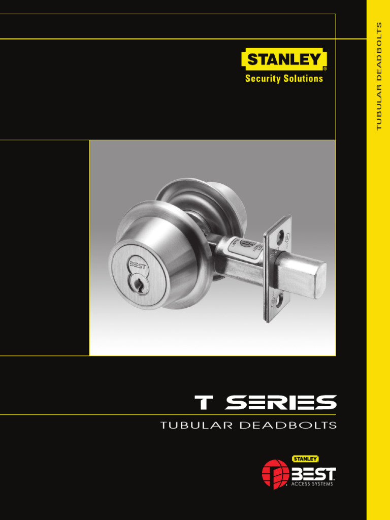 Best Access Systems Tubular Deadbolts | PDF
