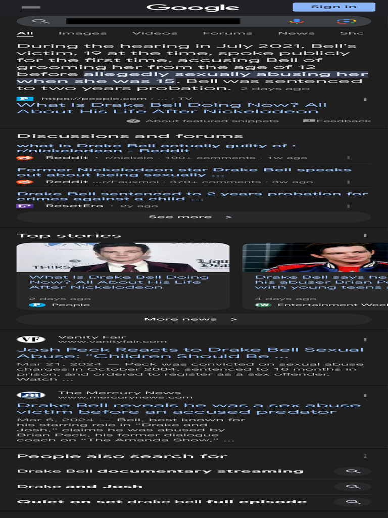 Drake Bell Sex Offender - Google Search | PDF | Politics | Law