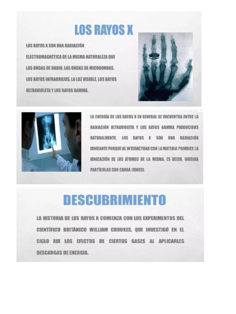 Rayos X | PDF