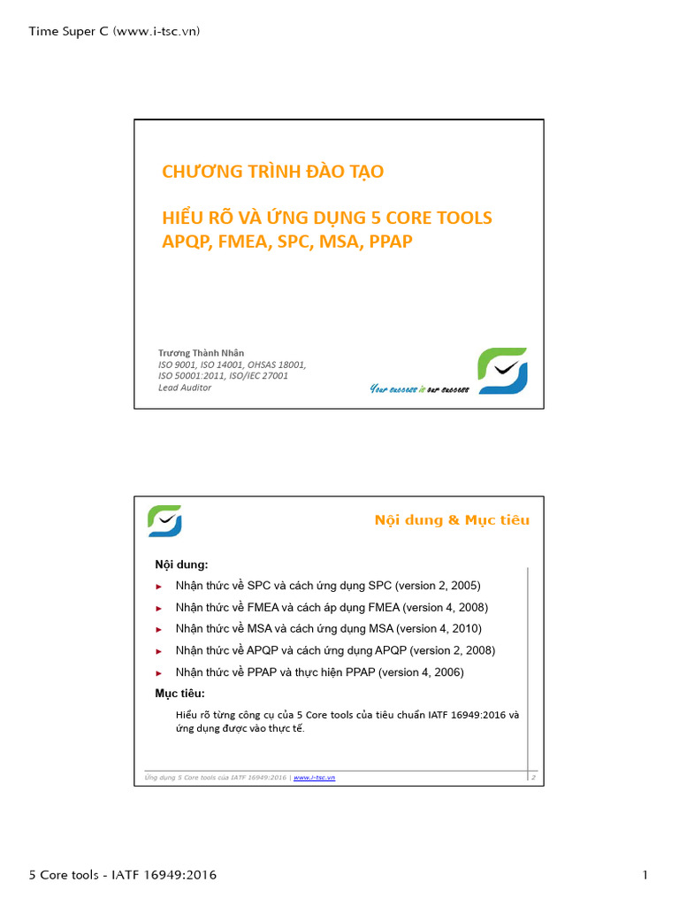 (123doc) - Slide-Dao-Tao-5-Core-Tools-Iatf-16949-Bai-Tap-Phu-Luc | PDF