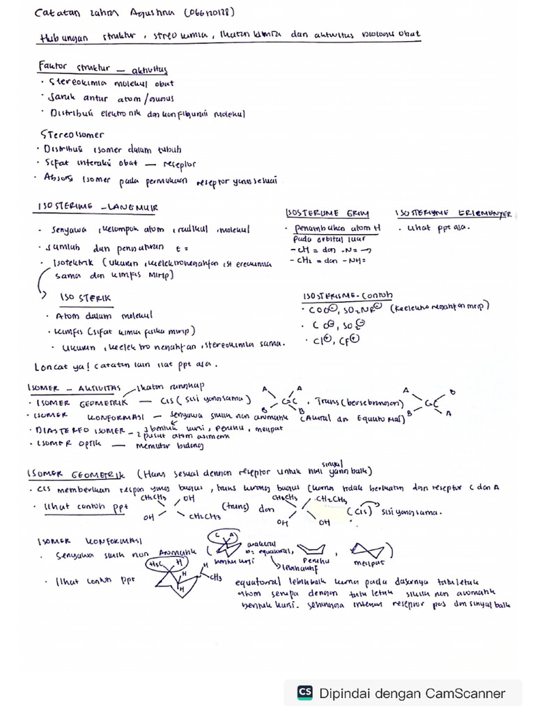 Catatan Isomer | PDF